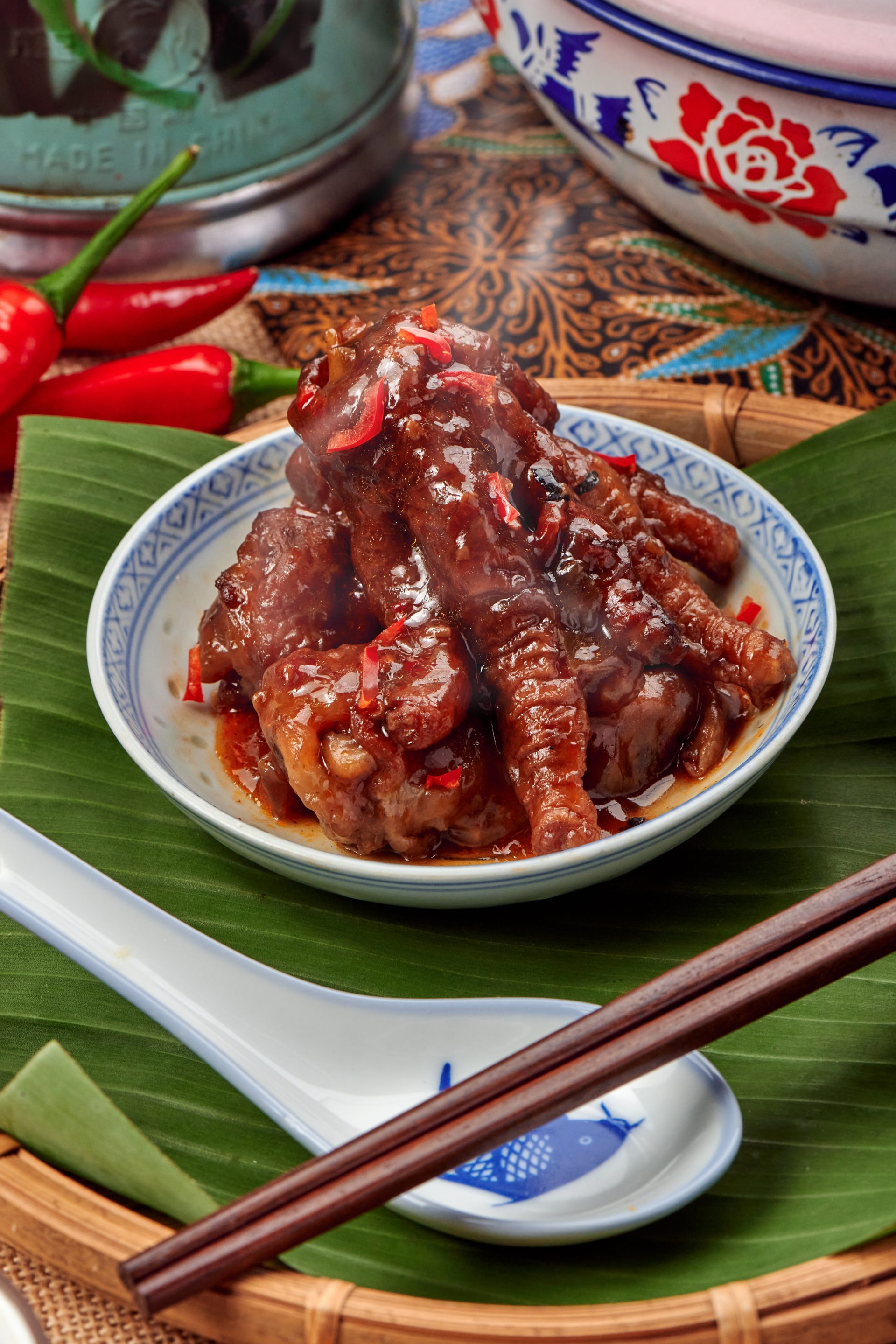 CHICKEN FEET WITH BLACK BEAN SPICY SAUCE 凤爪 - Yen Food Solutions